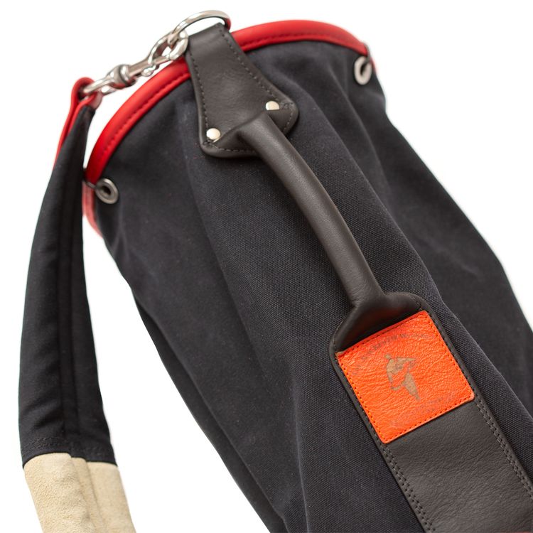 MacKenzie X TrendyGolf Golf Bags Waxed Canvas Original Walker Black ...